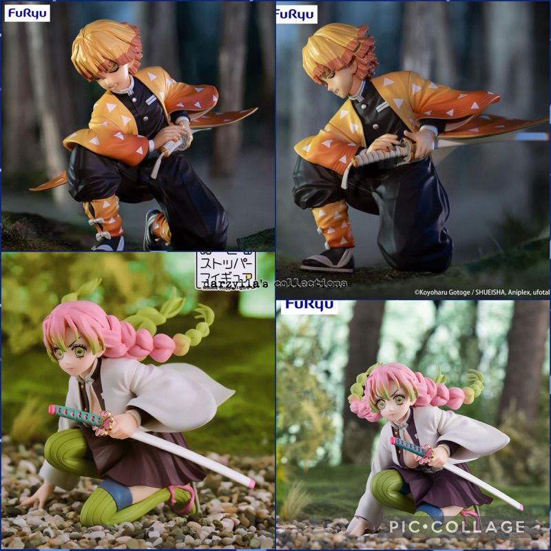 FURYU Demon Slayer Kimetsu No Yaiba Zenitsu Kanroji Noodle Stopper ...