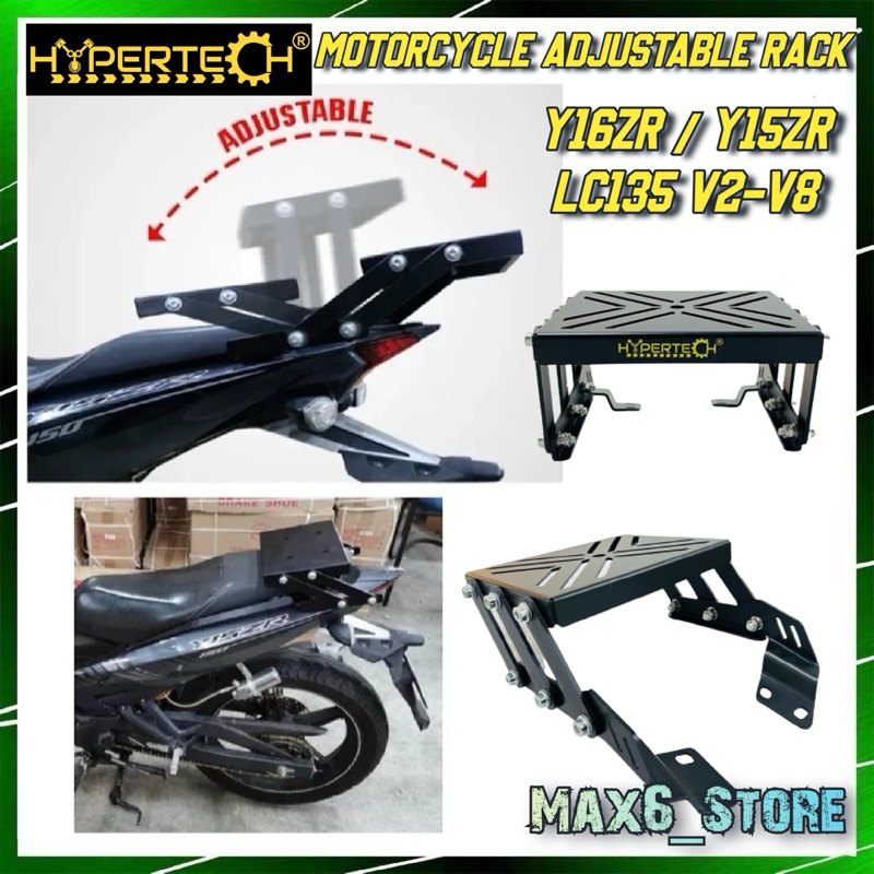 YAMAHA Y15ZR Y16ZR LC135 V2-V8 HYPERTECH PRO-X TOP RACK HEAVY DUTY ...