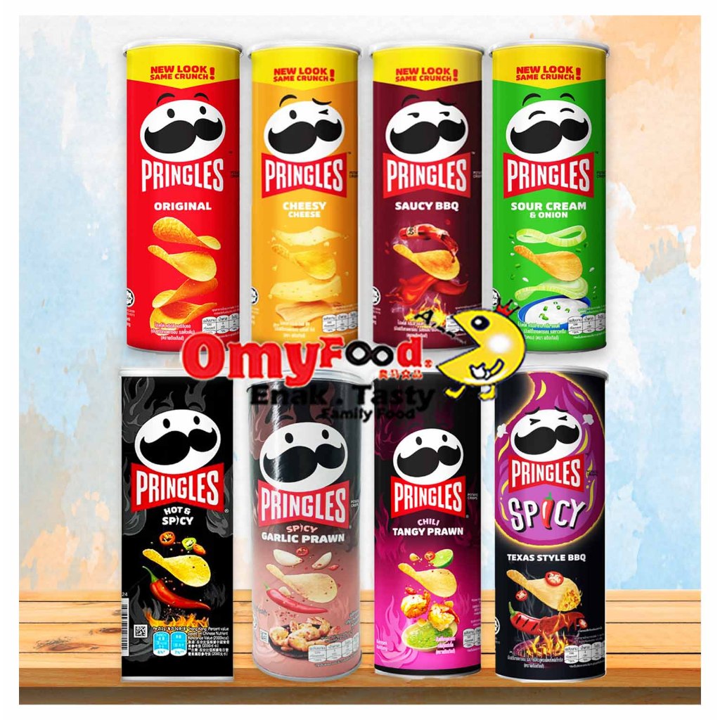 97g /102g Pringles Potato Crips Chip [Omyfood] | Shopee Singapore