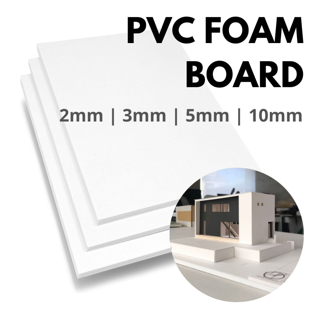 PRINT SOURCE - A4 / A3 / A2 PVC Foam Board | PVC Model Board | Shopee ...