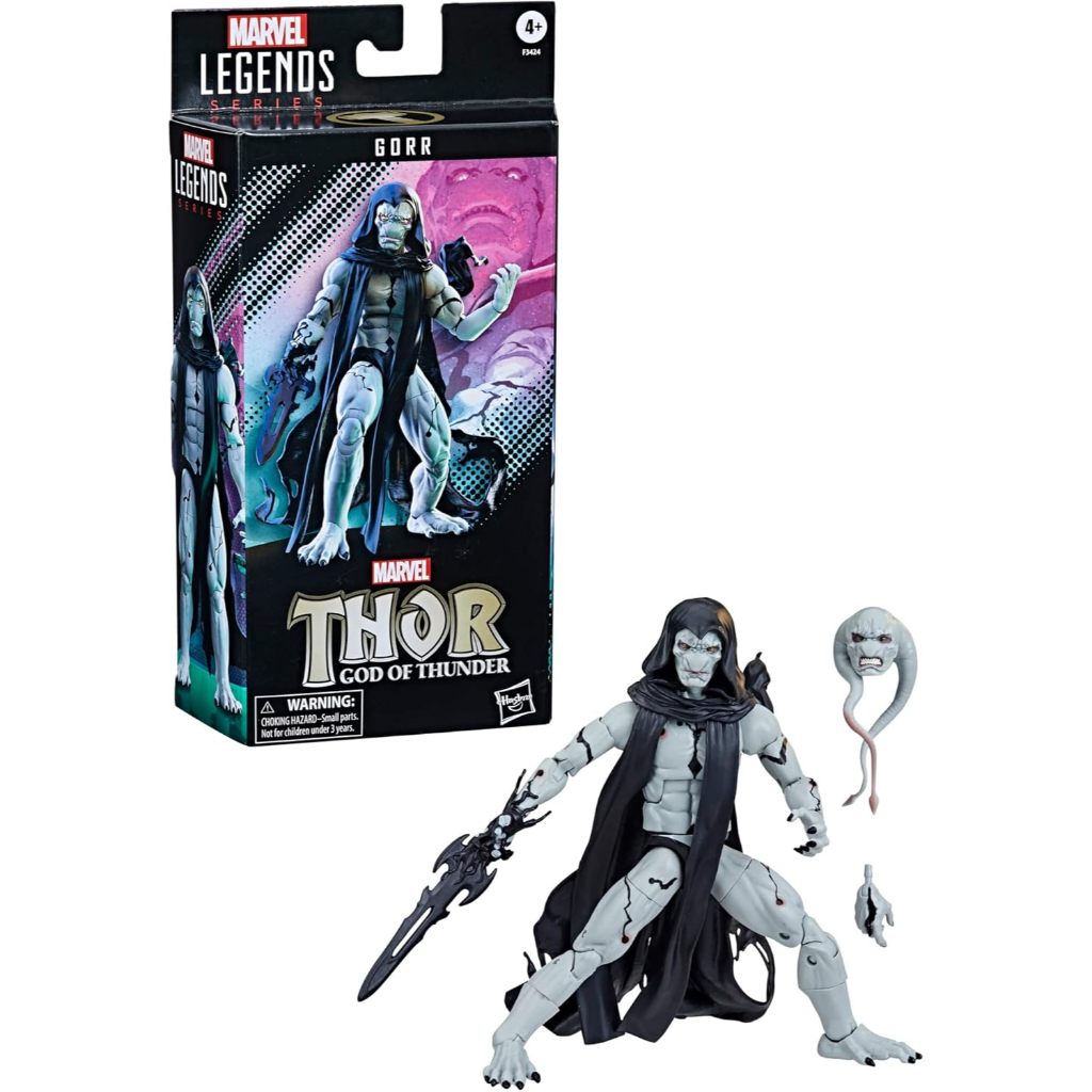 Marvel Legends Series Thor Comics Gorr Action Figure 6" Action Figure ...