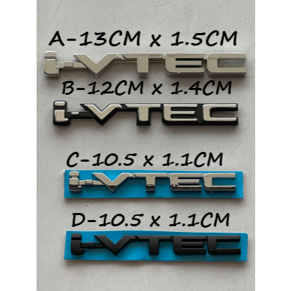 HONDA I-VTEC EMBLEM LOGO | Shopee Singapore