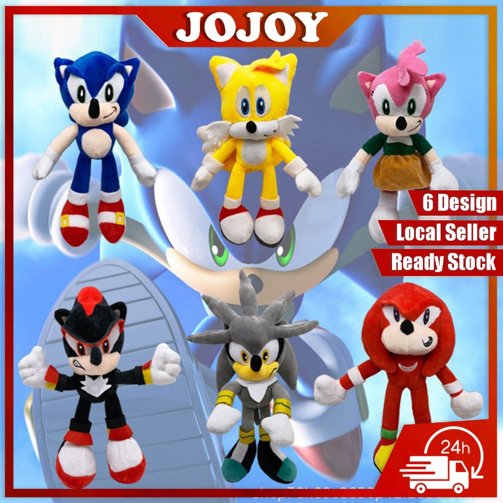 JOJOY Super Sonic Plush Toy Patung Anak Patung Viral Stuffed Toys ...