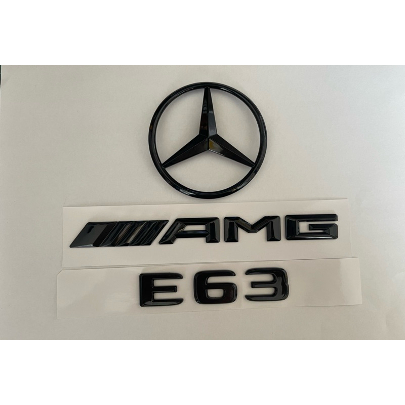 MERCEDES BENZ W213 BOOT LOGO BLACK E63/AMG | Shopee Singapore