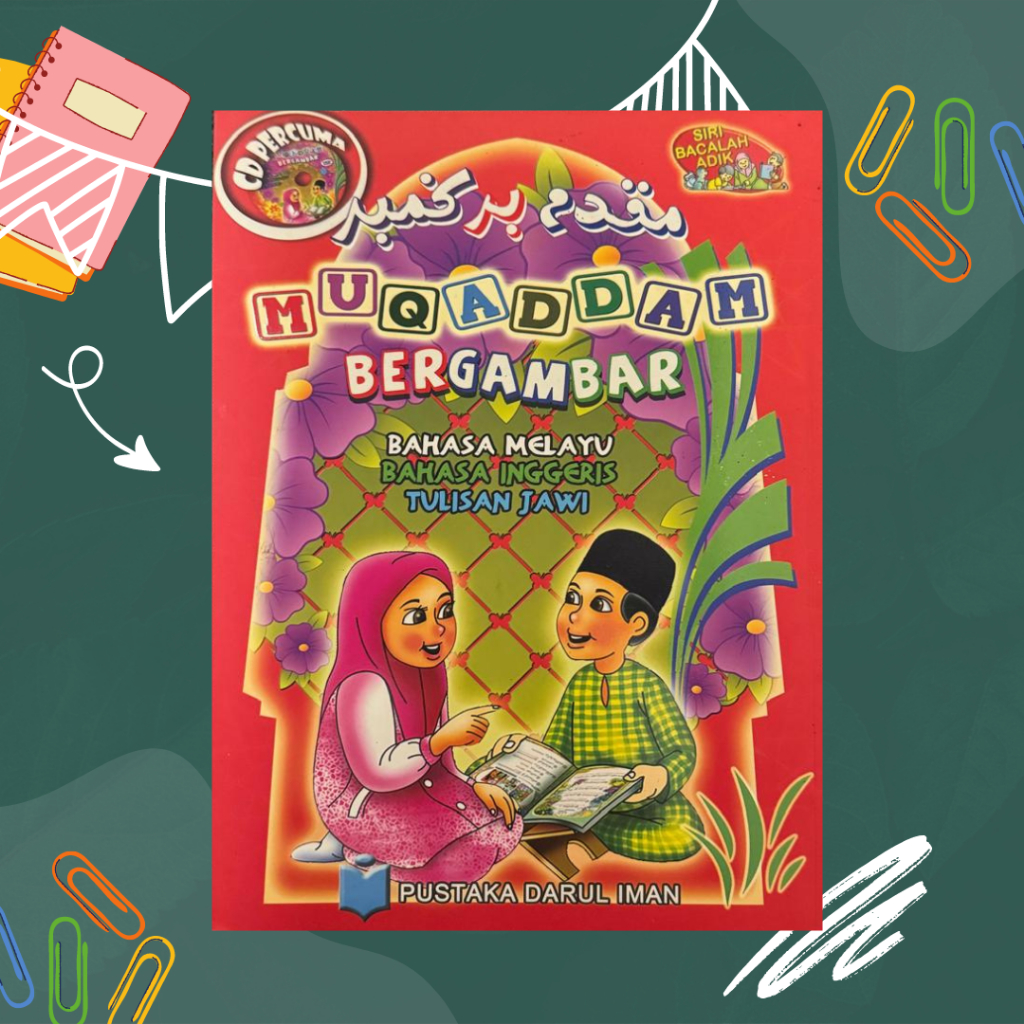 Muqaddam Picture Melayu, English & Jawi Writing) | Shopee Singapore
