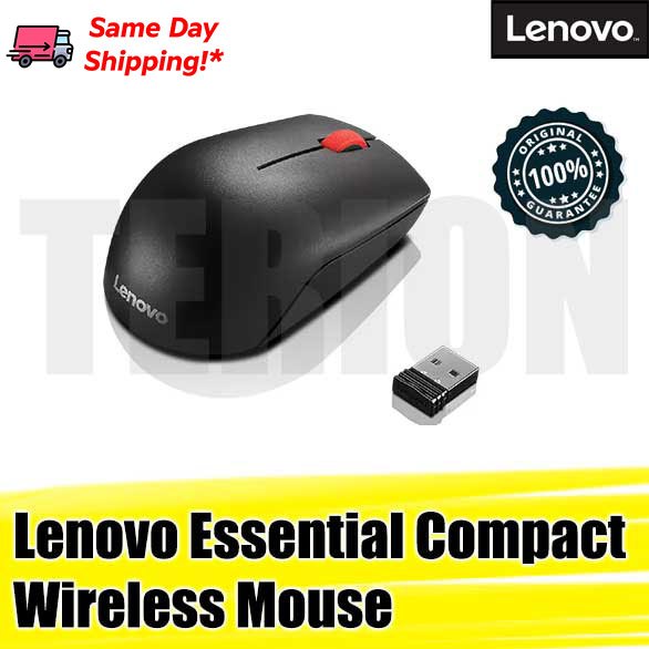 Tetikus Lenovo Essential Compact Wireless Mouse L300 | Shopee Singapore