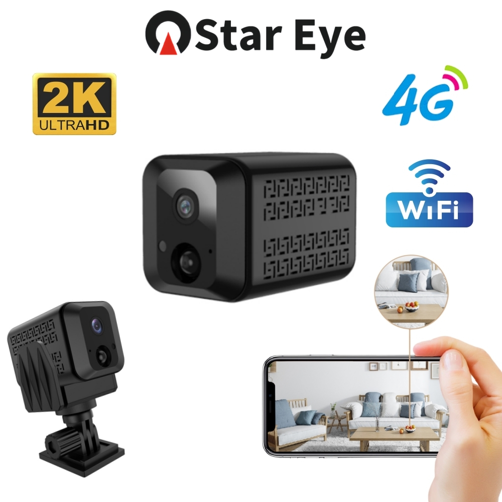 JAVIS STAREYE 4G LTE Security Camera with SIM Card Wireless Camera No ...