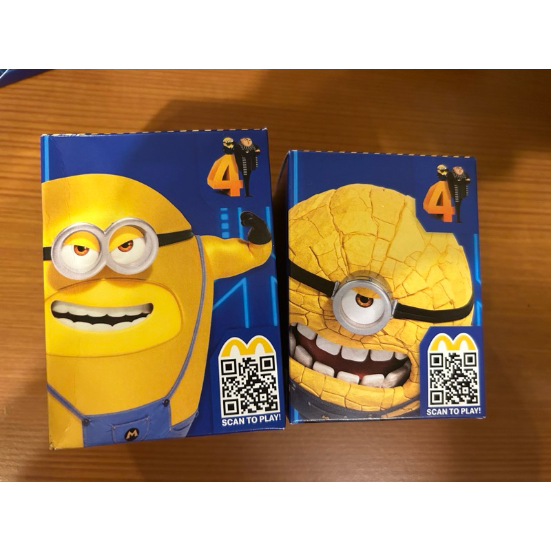 McDonald’s Despicable Me4 Happy Meal Minions Mega Jerry Mega Dave ...