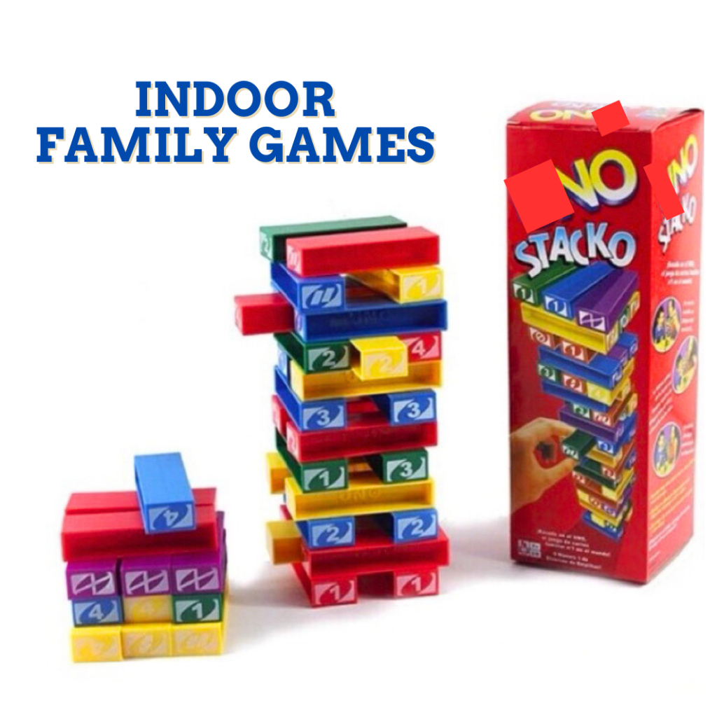 Big Size Stacko Color Blocks Games Toys Family Board Game Stacking ...