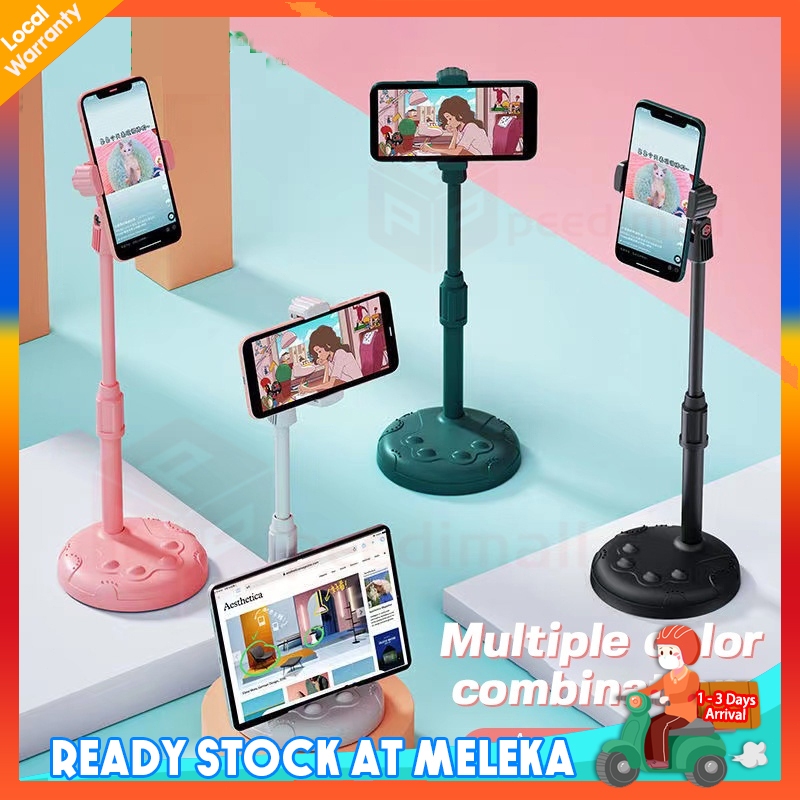 Telescopic Phone Stand Holder Adjustable Table Clip Bracket 手机支架 Table ...