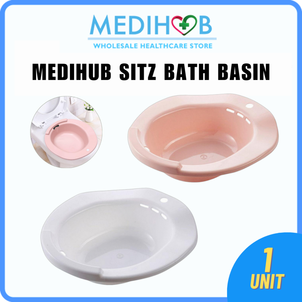 MEDIHUB Sitz Bath (Hip Bath Tub Sitz Bath for Toilet Maternity ...