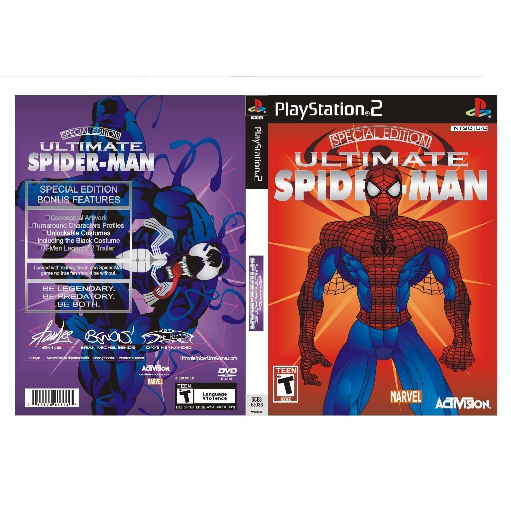 PS2 DVD Games Ultimate Spider-Man - Limited Edition | Shopee Singapore