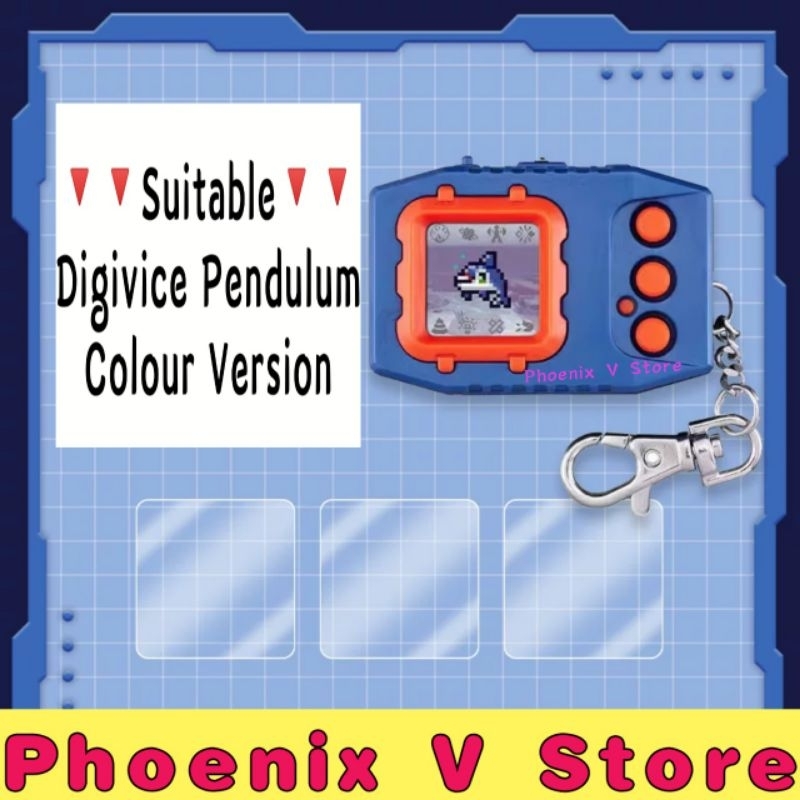 !! Digimon Adventure Digivice Pendulum Colour Version Screen Protector ...