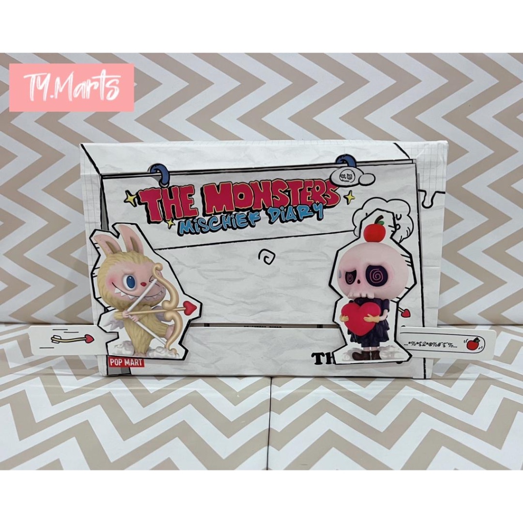 POP MART LABUBU THE MONSTERS MISCHIEF DIARY | Shopee Singapore