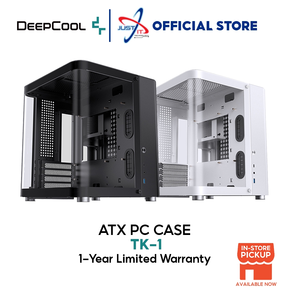 Jonsbo TK-1 M-ATX PC Case - Black/White | Shopee Singapore