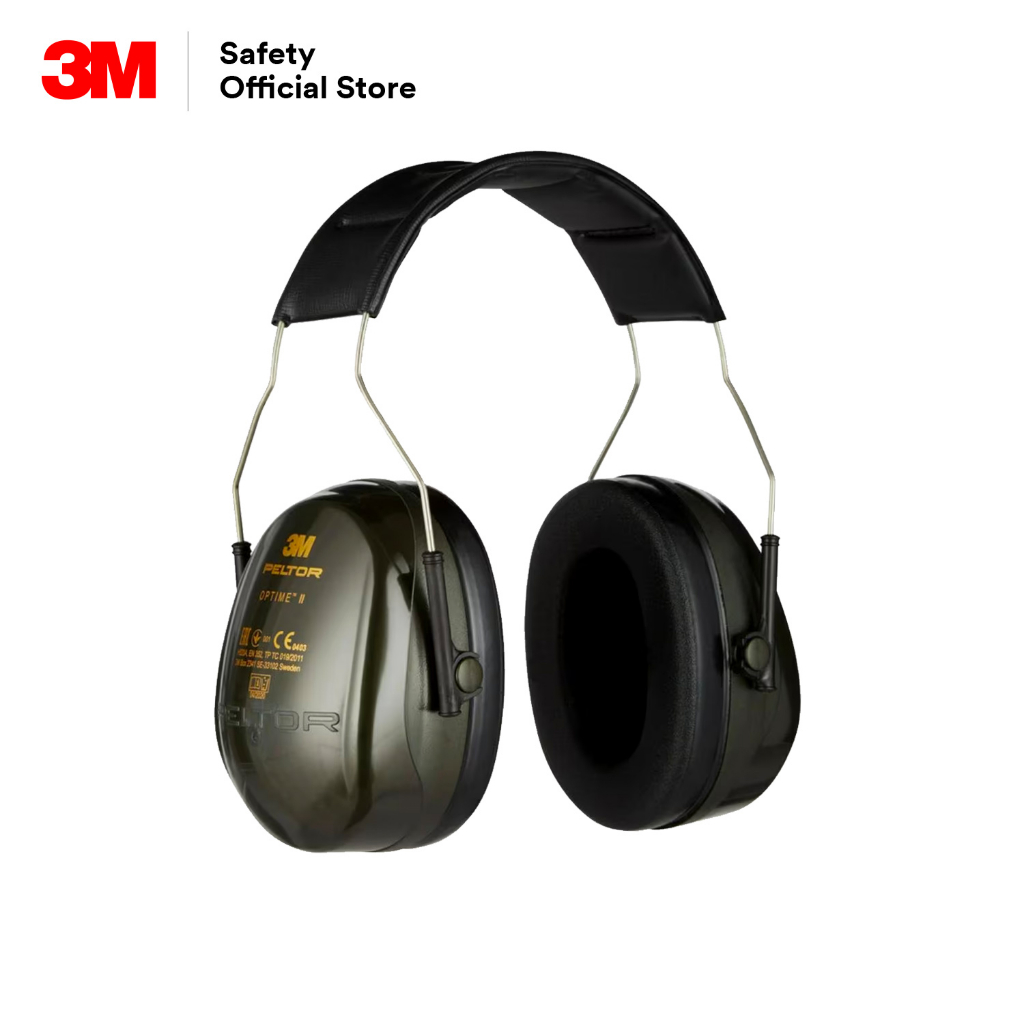 3MTM H520A Peltor Optime II Safety Earmuffs SNR 31 dB/ DOSH SIRIM ...