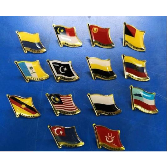 State Flag Magnet Bendera Bendera logo with Magnetic | Shopee Singapore