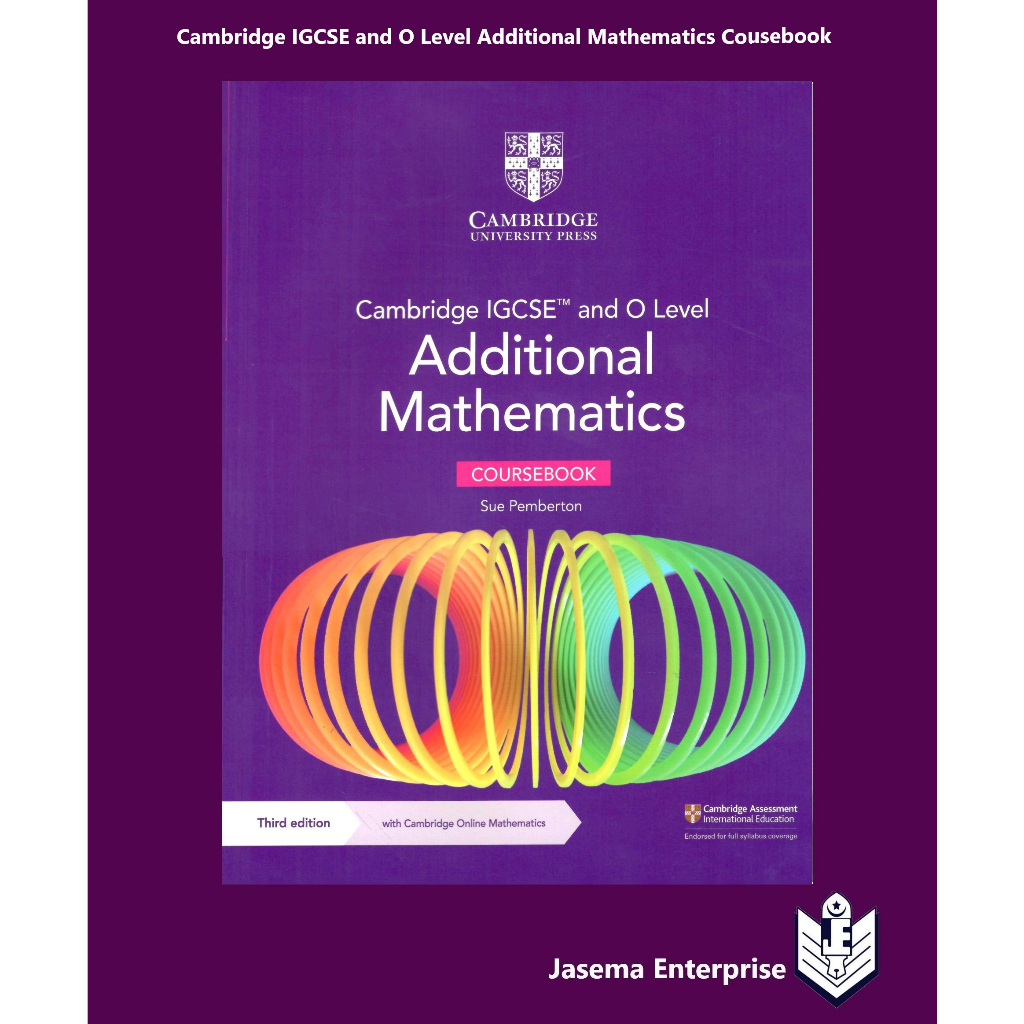 Cambridge IGCSETM And O Level Additional Mathematics Coursebook With ...