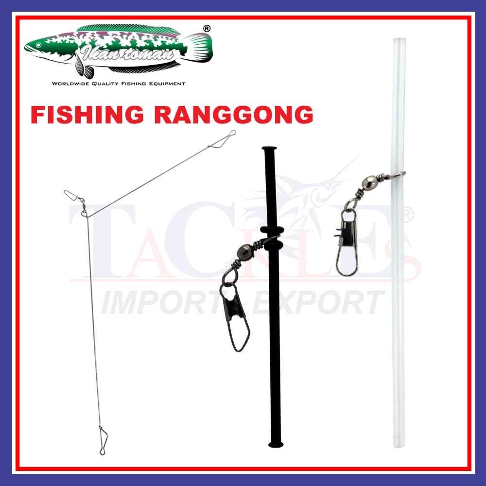 (5'S) Ikan Toman Tflex Fishing Ranggong Fishing Ranggong Straw Perambut ...