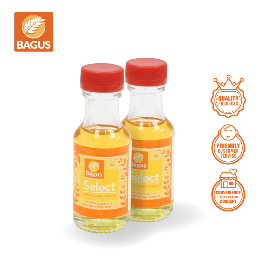Bagus Orange Flavour Oil Twin Pack (22g x 2 bottles) | Shopee Singapore