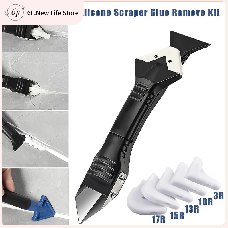 6F Joint Metal Scraper Silicone Sealant Plastic Remover Tool Silicone ...