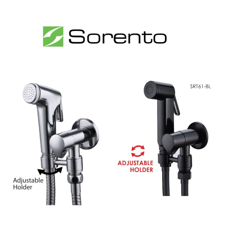 SORENTO HAND BIDET SRT61-BL C/W ANGLE VALVE 1.2M PVC FLEXIBLE HOSE ...