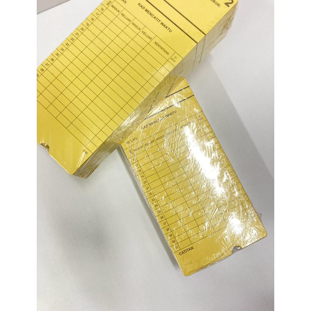 Punch Card Logo/Goverment Punch Card/Official Punch Card/Silver Time ...