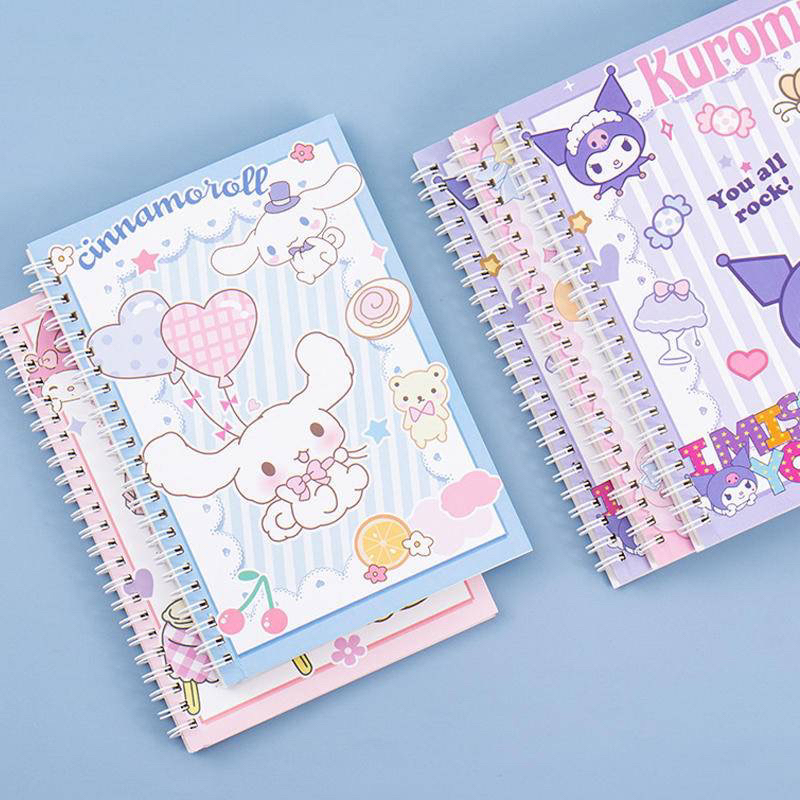 Sanrio Capybara A5 Notebook Kuromi Melody Cinnamon Sanrio Cinnamon A5 ...