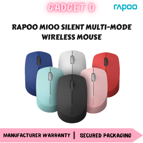Rapoo M100 Silent Multi-Mode Wireless Mouse | | Shopee Singapore