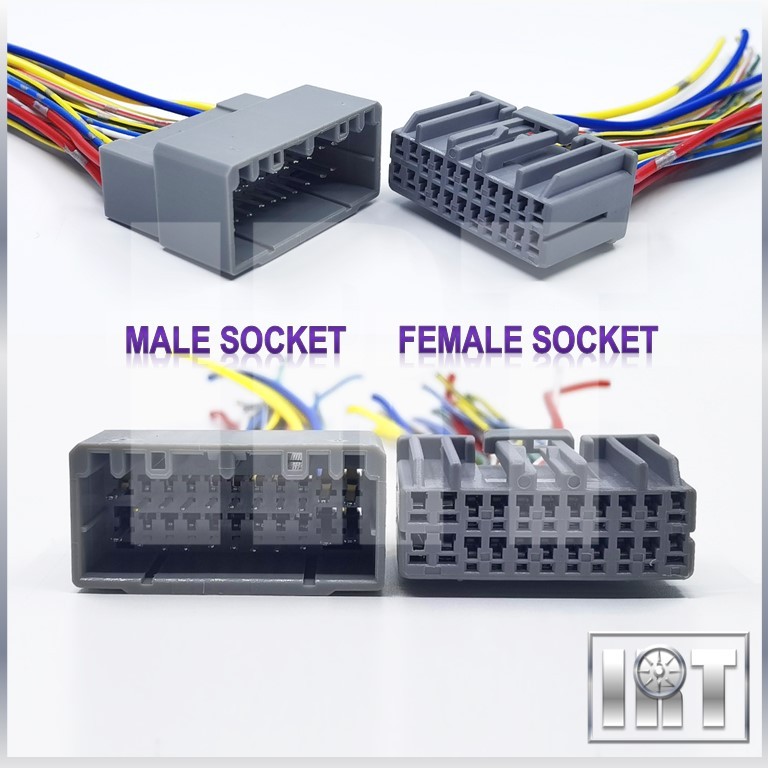 22 Pin ECU Socket Wira MMC 1.3 Mivec Engine Electrical Control Unit ...