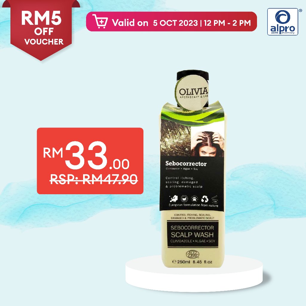 Alpro Pharmacy Exclusive - Olivia Sebocorrector Scalp Wash Shampoo ...