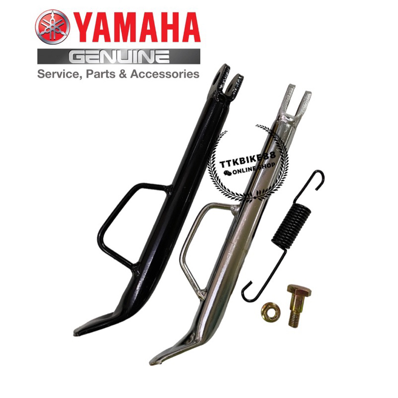 Y15 Y15ZR SIDE STAND BLACK CHROME TONGKAT & SIDE STAND SPRING & SCREW ...