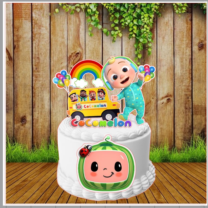 Cocomelon Cake Topper 022 | Shopee Singapore