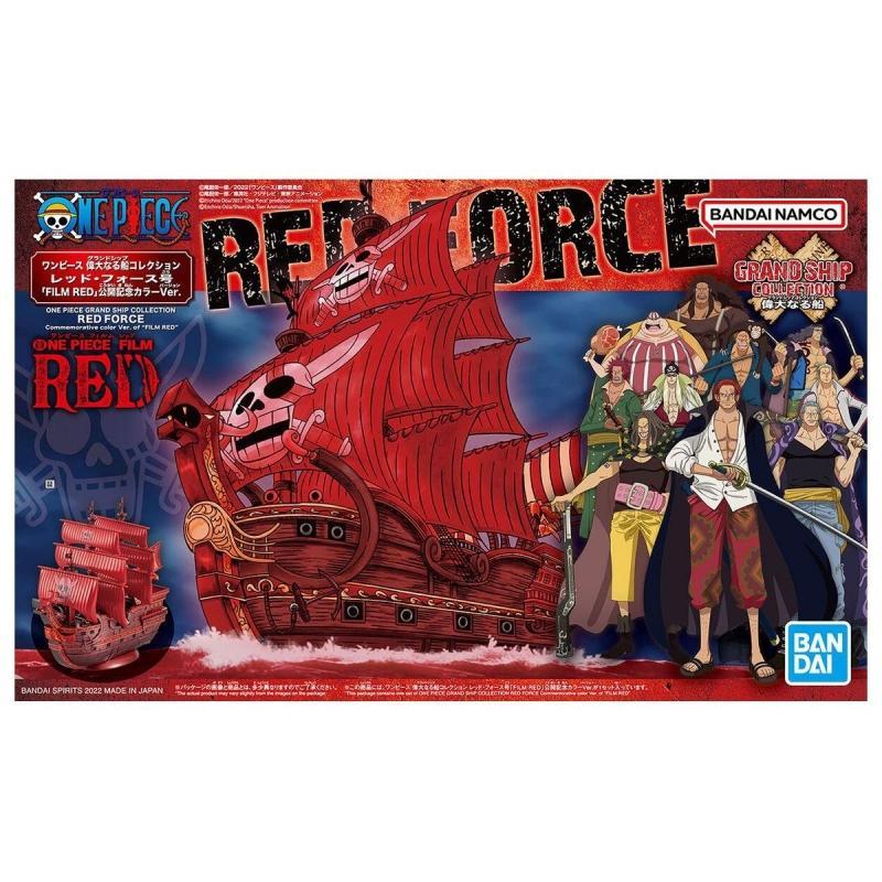 BANDAI ONE PIECE GRAND SHIP COLLECTION RED FORCE FILM RED COMMEMORATIVE ...