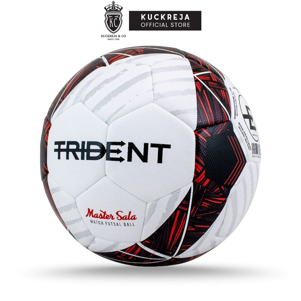 Trident Master Sala Hybrid Futsal Ball – Red | Shopee Singapore