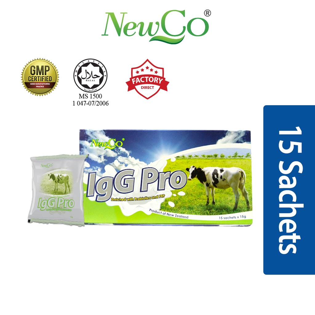 Newco IGG Pro Colostrum With Probiotic 15's | Shopee Singapore