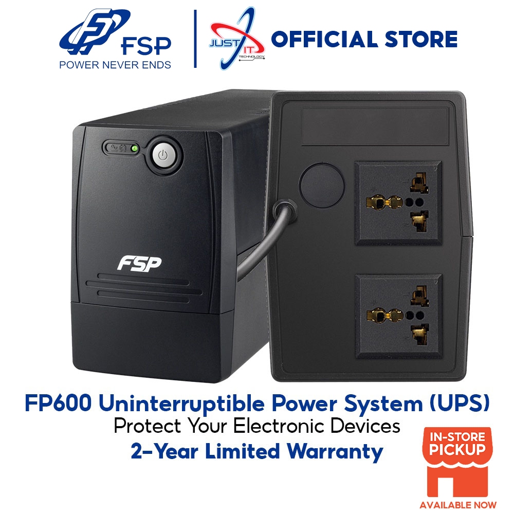 FSP FP600 Uninterruptible Power System (UPS) | Shopee Singapore