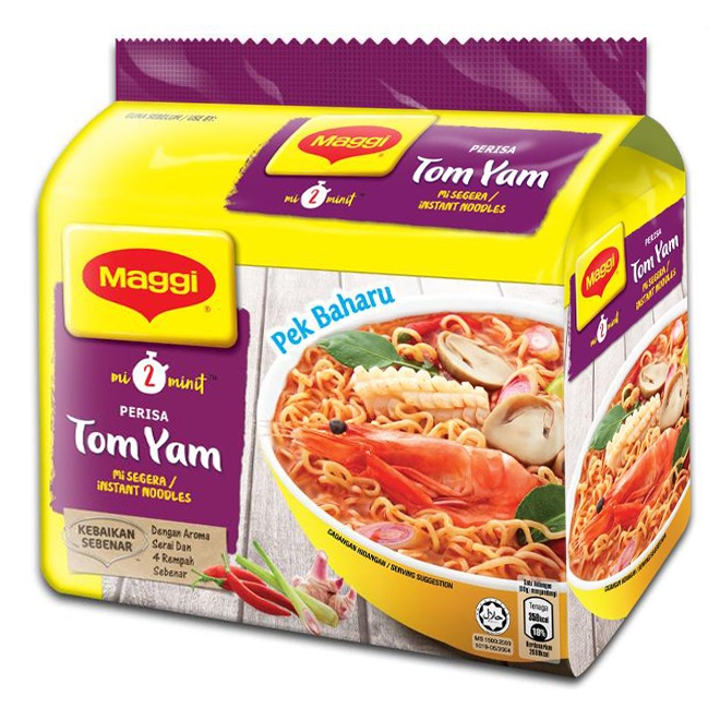 Maggi Mee Tom Yam12( 80gm x5) | Shopee Singapore