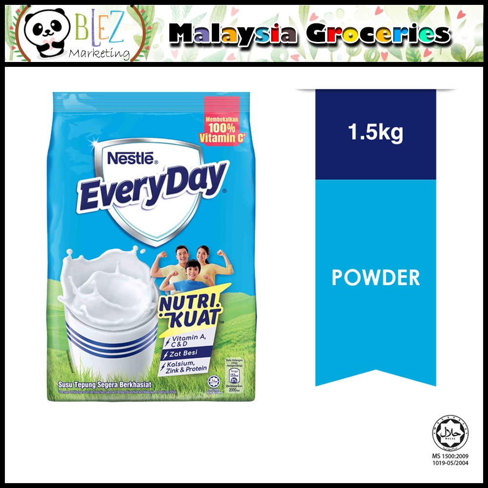 Nestle Everyday Milk Powder (1.5kg / 250g) | Shopee Singapore