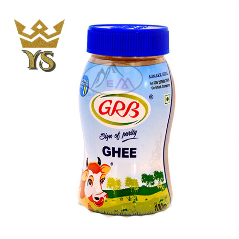 GRB Pure Ghee - Sign of Purity / 16.90 Fl. Oz., 500ml/200ml/1L | Shopee ...