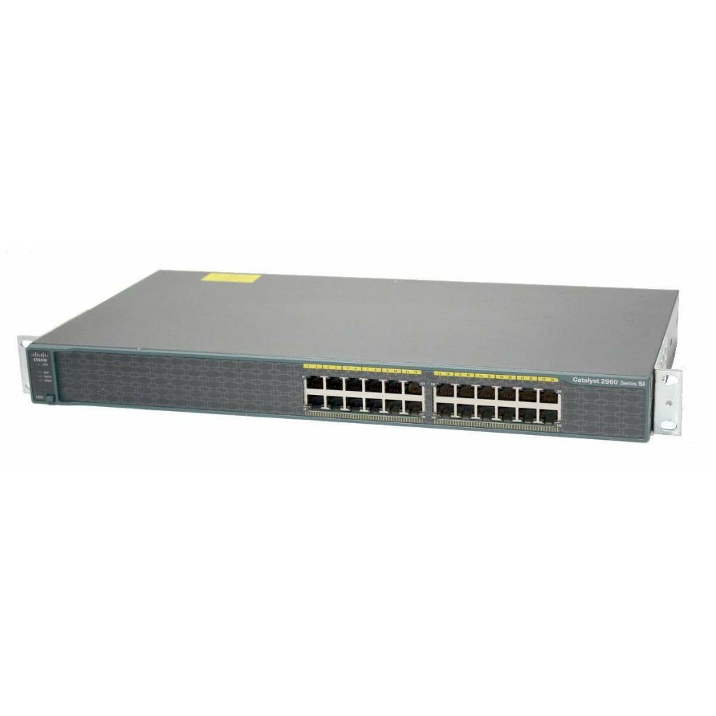 Cisco Catalyst 2960-S Series WS-C2960-24-S 24 Port Switch (used 12month ...