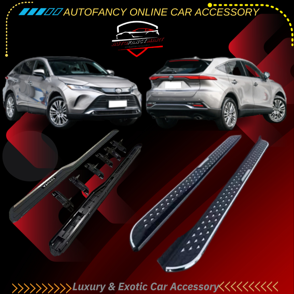 SIDE STEP RUNNING BOARD TOYOTA HARRIER XU80 2022 2021 2022 2023 ...