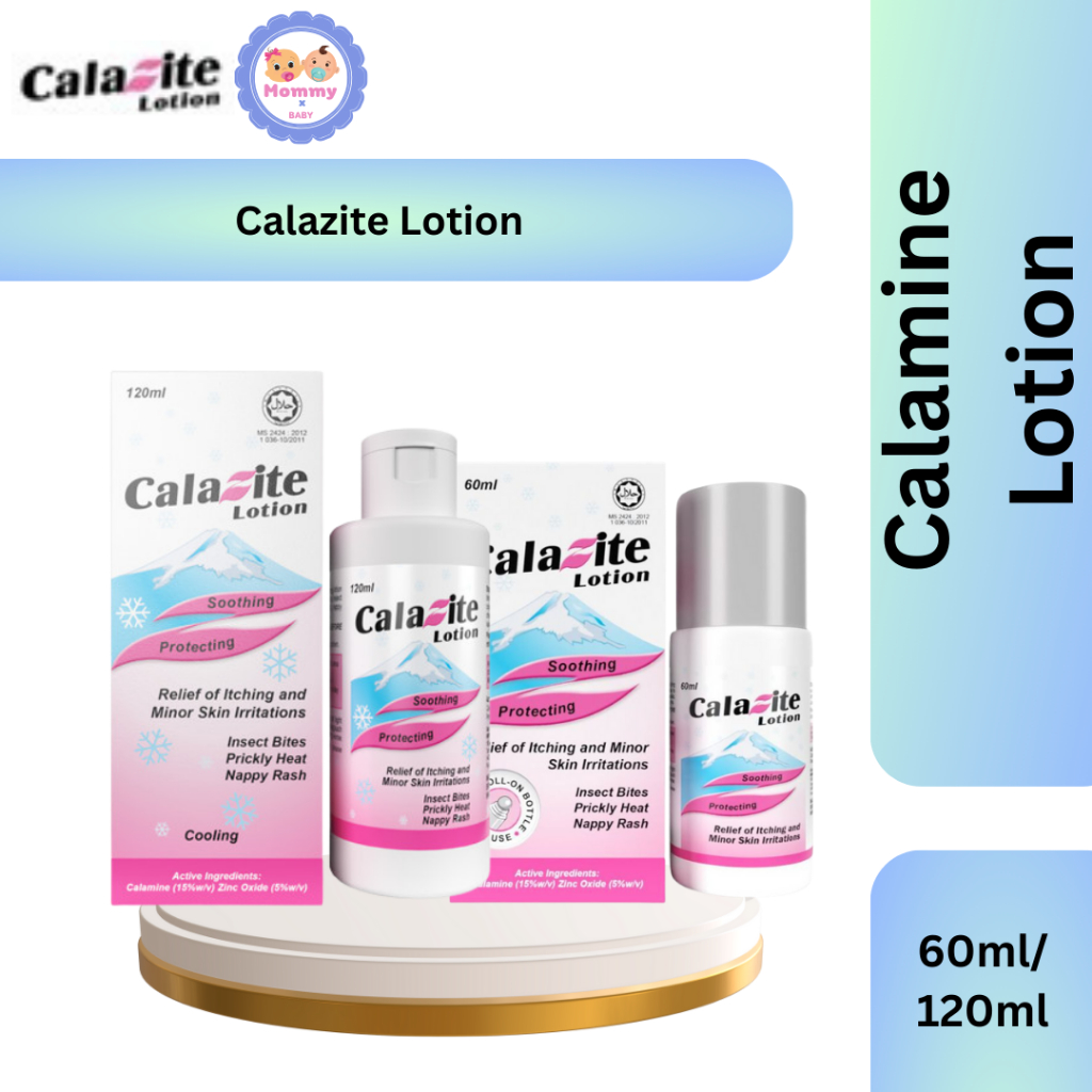 Calazite Lotion Calamine Lotion(60ml/120ml) | Shopee Singapore