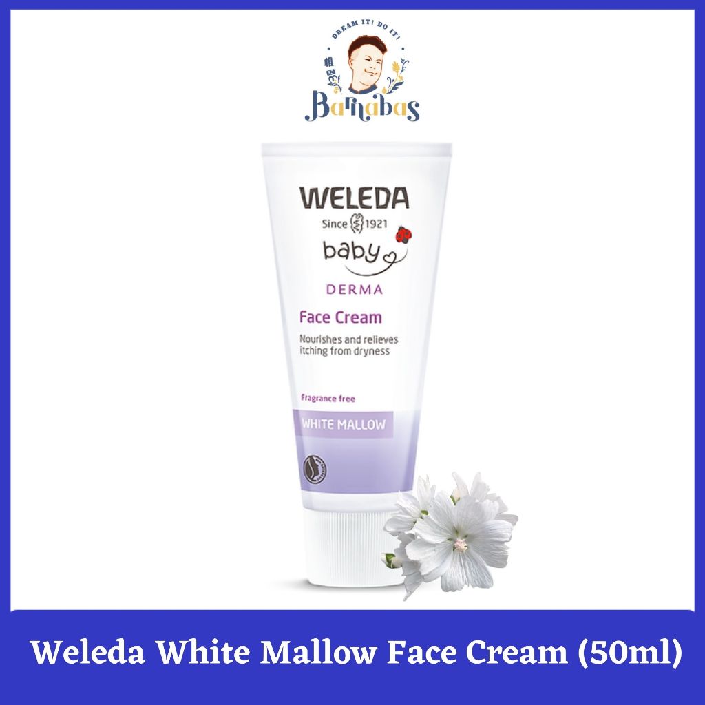 Weleda White Mallow Face Cream (50ml) | Shopee Singapore