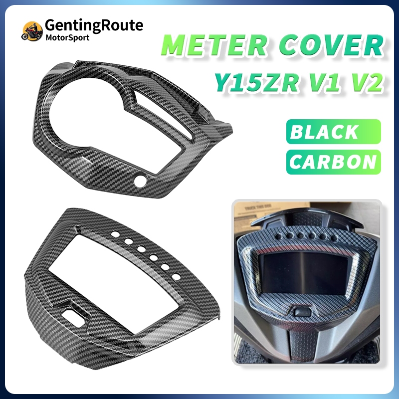 Y15ZR V1 V2 Meter Cover Frame Carbon Y15 V1 V2 Cover Set Cermin Visor ...