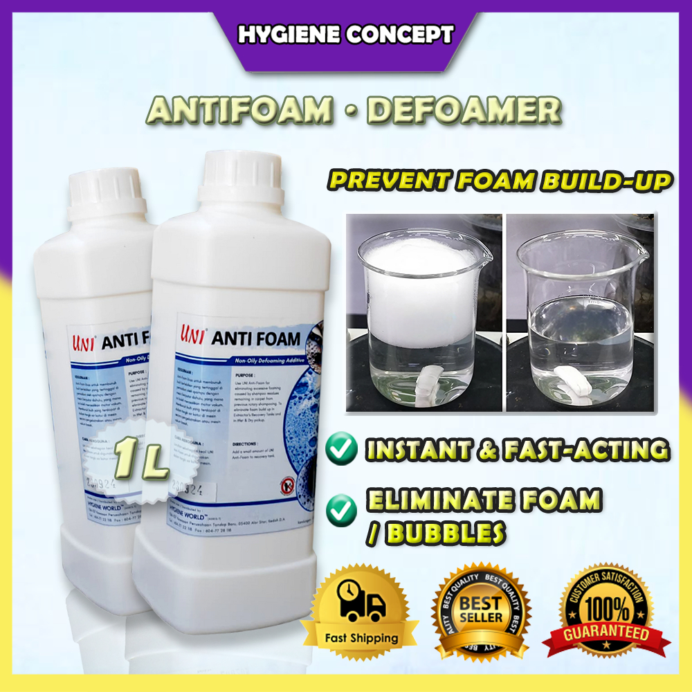 AntiFoam Defoamer 1L / Anti foaming Agent / Foam Control / Anti Buih ...