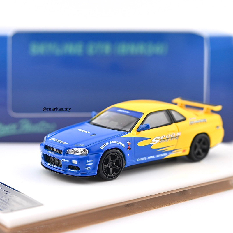STANCE HUNTERS 1/64 NISSAN SKYLINE GT-R R34 Z-TUNE VERSION SPOON SPORTS ...