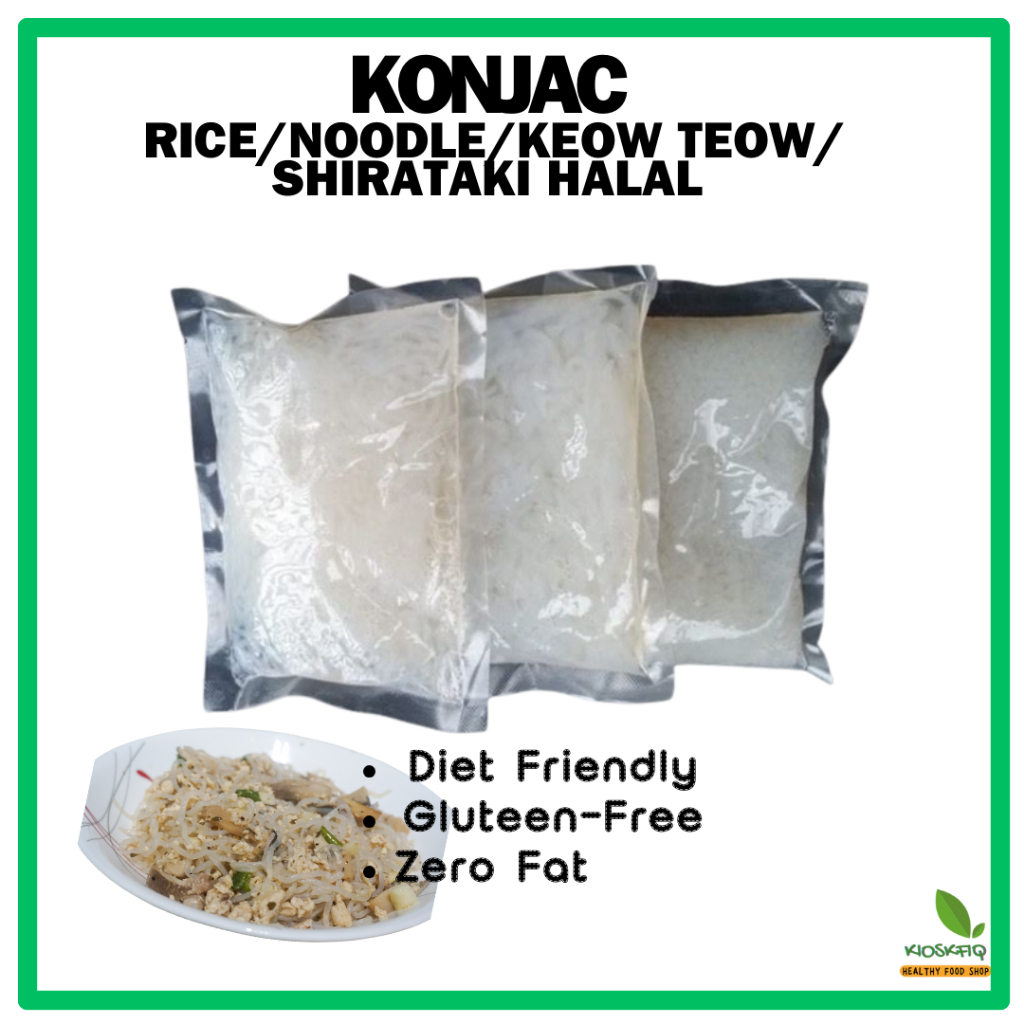 Konjac Rice Konjac Noodle Shirataki Rice Shirataki Noodle Ezy Konjac ...