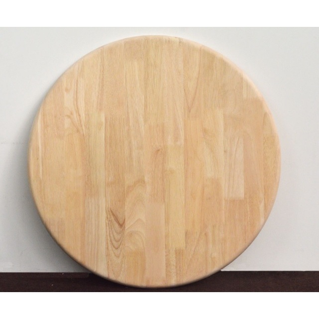 13" round shape -20mm thick rubber wood cutting board/橡木砧板/papan ...