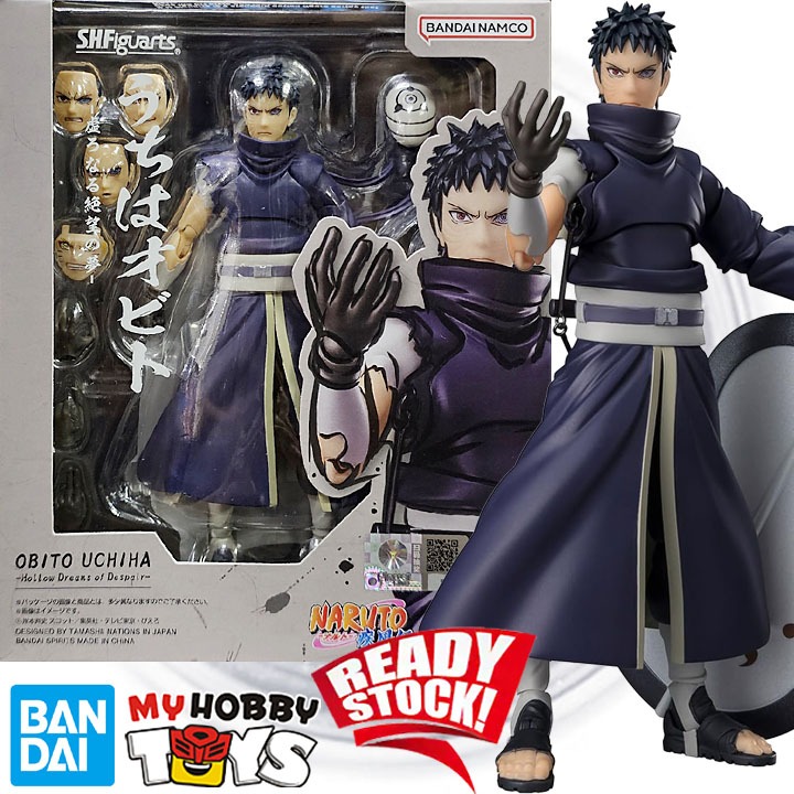 Bandai S.H.Figuarts Naruto Shippuden Figures - SHF Obito Uchiha ...